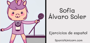 Sofía - Alvaro Soler con ejercicios- aprende español
