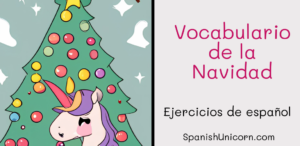 Vocabulario de la Navidad con ejercicios interactivos