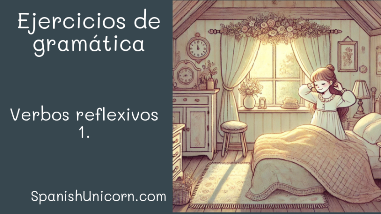 verbos reflexivos actividades Archives - Spanish Unicorn