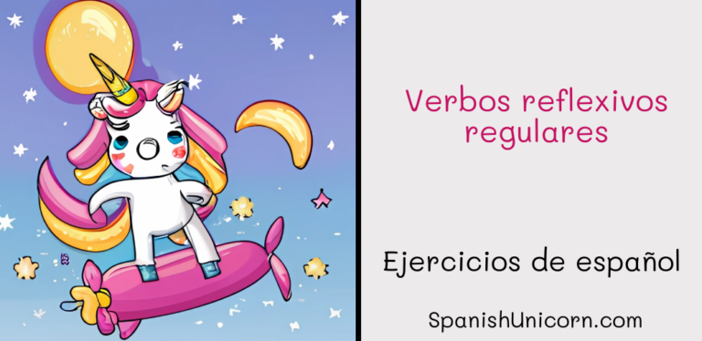 Conjugación de los verbos reflexivos en presente (A1) (409)