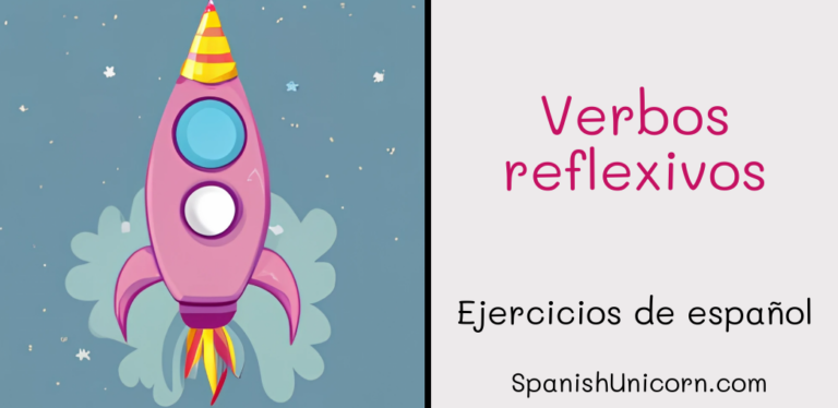 Verbos reflexivos - EJERCICIOS para practicar español