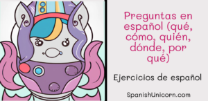 Preguntas en español: qué, quién, dónde, cómo, por qué