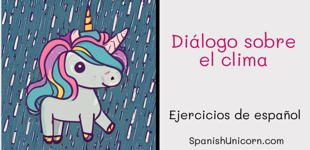 Diálogo sobre el clima en español - Vocabulario del tiempo