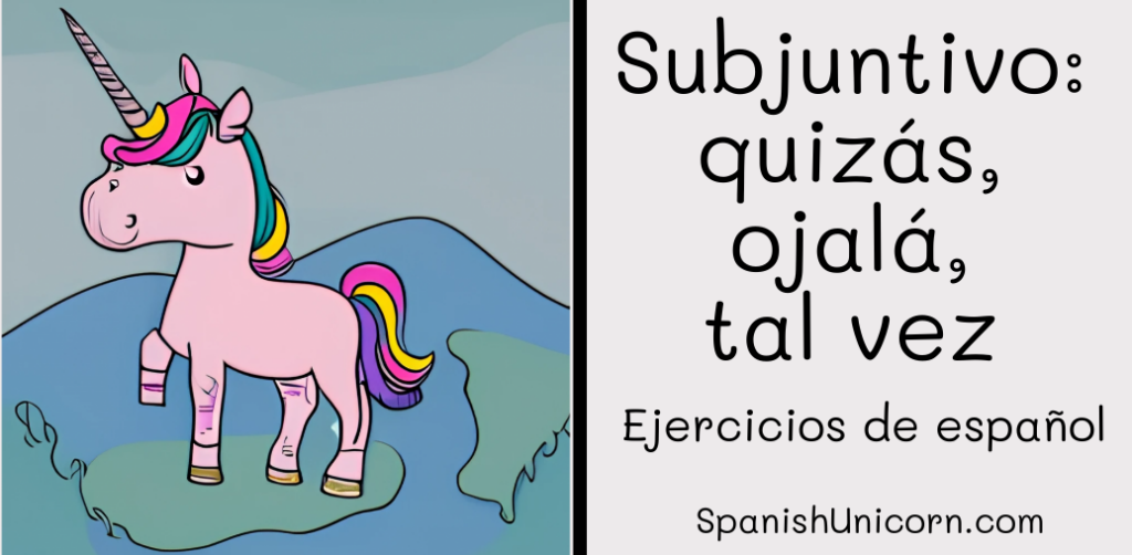 Ojalá + subjuntivo - ejercicios de subjuntivo, descarga