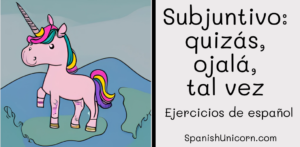 Ojalá + subjuntivo - ejercicios de subjuntivo, descarga
