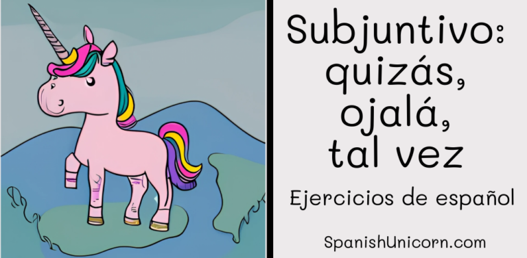 Ojalá + subjuntivo - ejercicios de subjuntivo, descarga