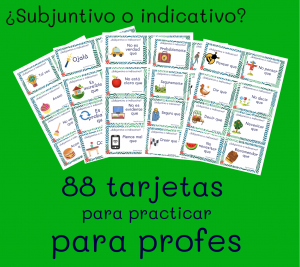 Presente de subjuntivo - conjugación y ejercicios