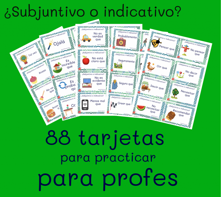 Presente de subjuntivo - conjugación y ejercicios