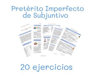 Imperfecto del Subjuntivo - EJERCICIOS, usos