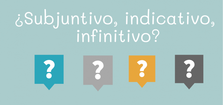 Subjuntivo, indicativo o infinitivo - EJERCICIOS + PDF