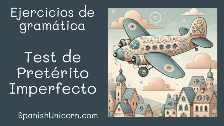 Test de Pretérito Imperfecto - Ejercicios interactivos