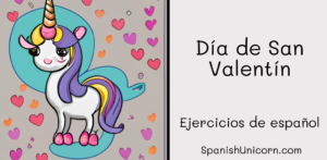 Día de San Valentín - EJERCICIOS de Gramática
