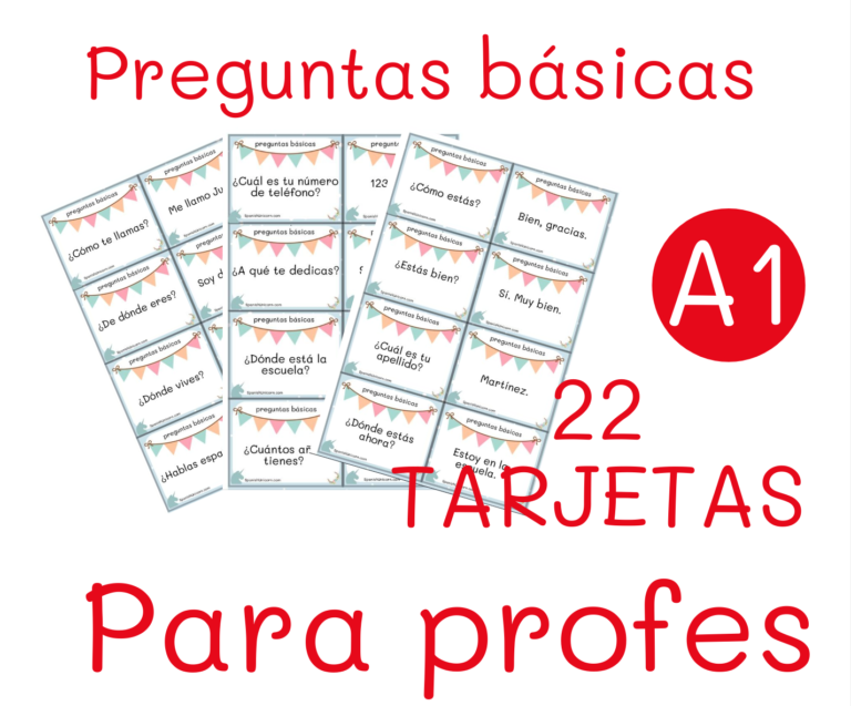 Preguntas en español: qué, quién, dónde, cómo, por qué