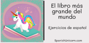 El libro más grande del mundo - 214. - Ejercicio
