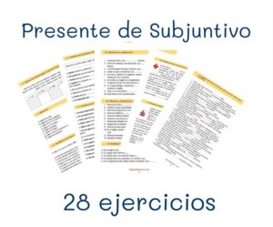 Ejercicios de SUBJUNTIVO - expresar deseo