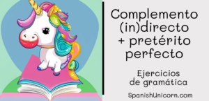 Complemento (in)directo + pretérito perfecto -299.