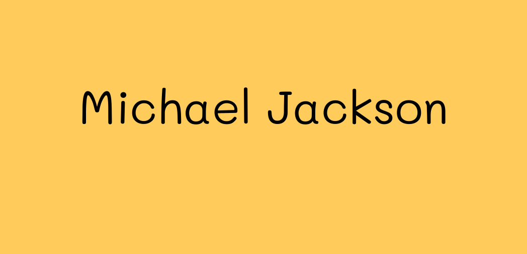 Michael Jackson - Spanish Unicorn