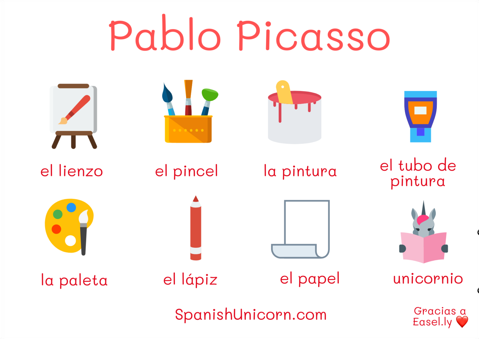 Pablo Picasso -386. - Spanish Unicorn