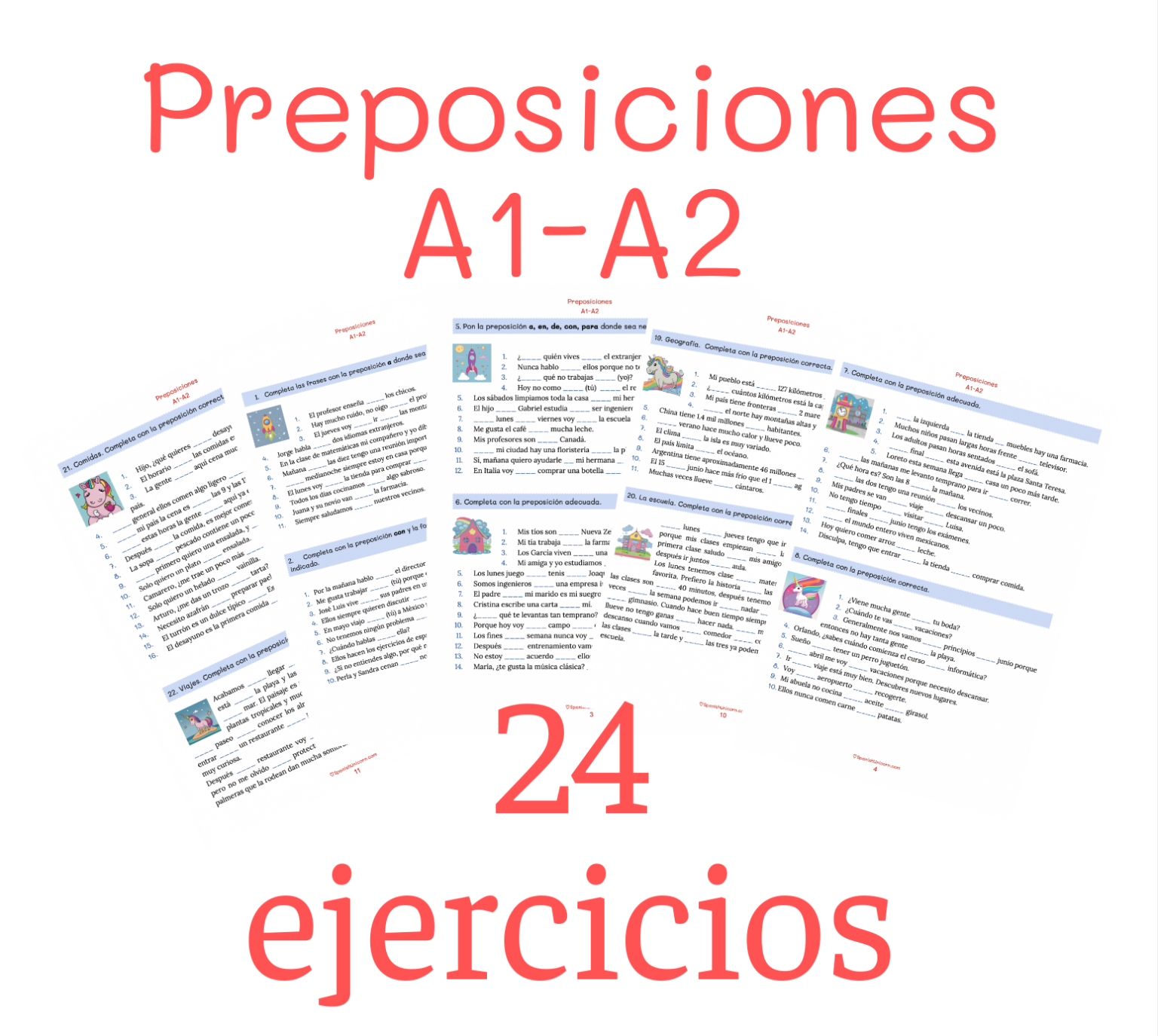 SER, ESTAR, HABER, TENER EJERCICIOS SER, ESTAR, HABER, TENER EJERCICIOS