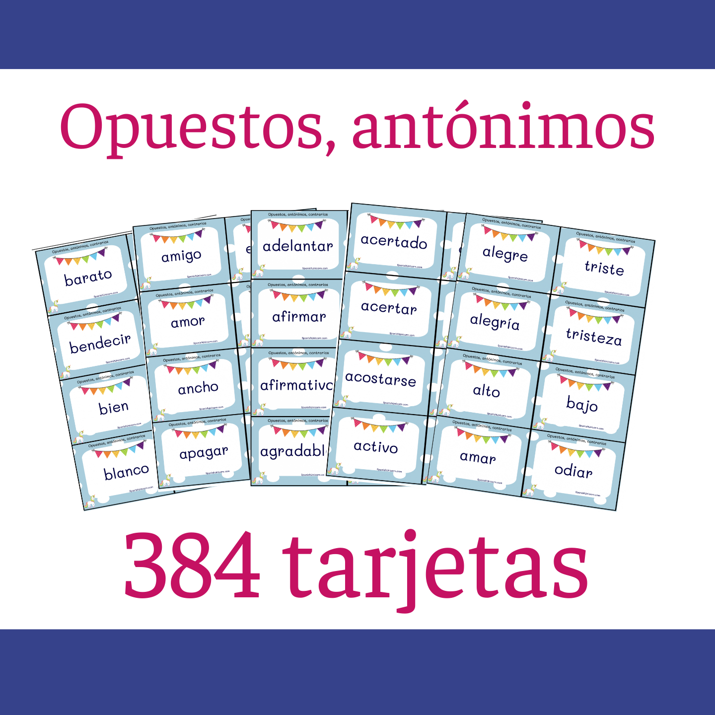 Antónimos en español: 130 palabras + EJERCICIOS