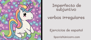 Imperfecto de subjuntivo - verbos irregulares - ara (419.)
