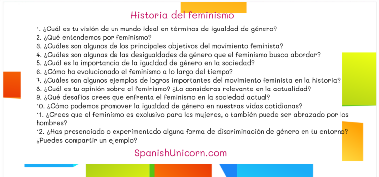 Historia del Feminismo (429.) - Spanish Unicorn