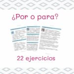 Presente de subjuntivo - conjugación y ejercicios