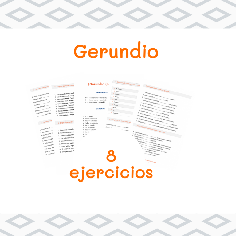 ¿El gerundio o el participio? (444.) - Spanish Unicorn