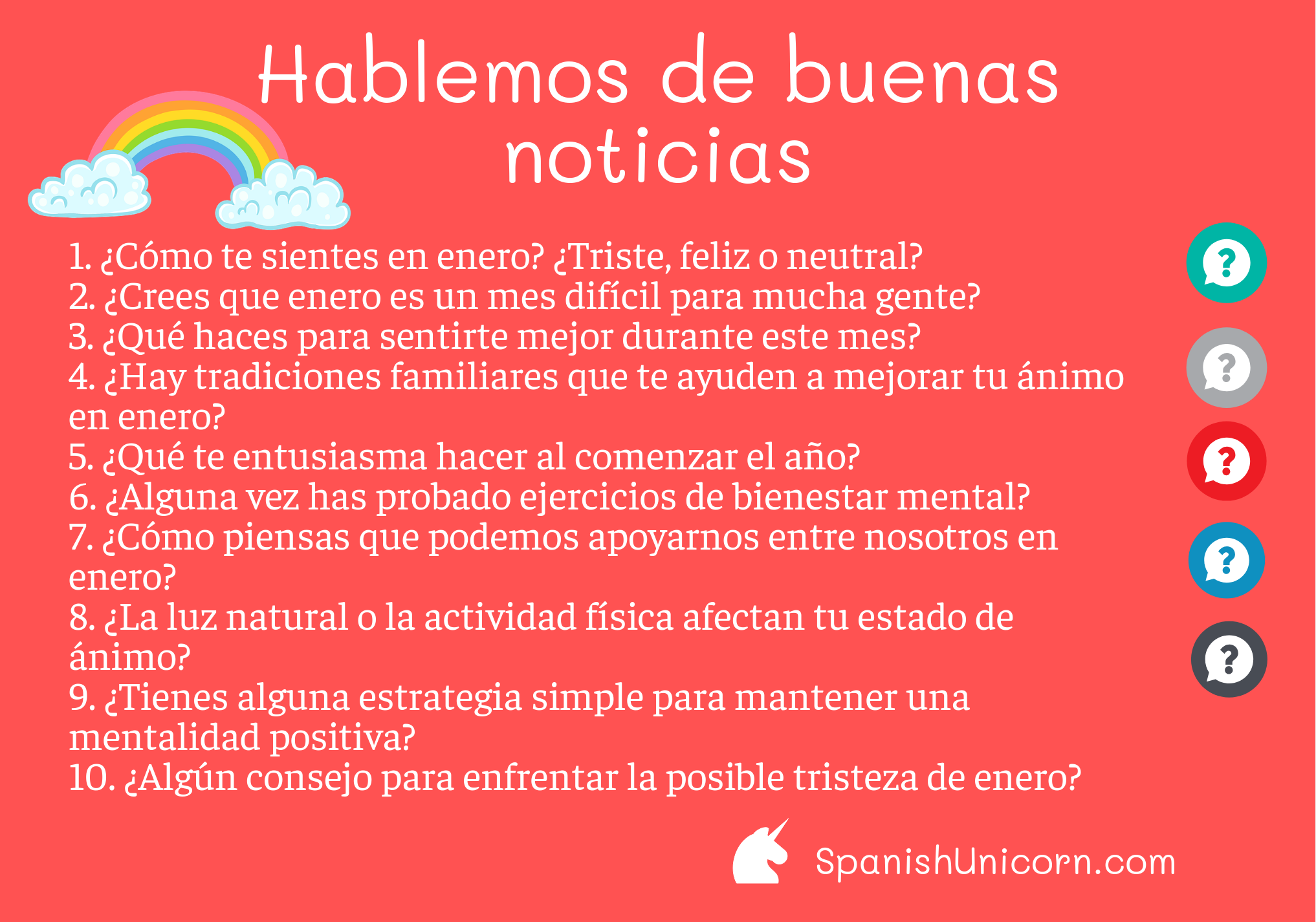 Buenas noticias para los días más tristes #458 - Spanish Unicorn