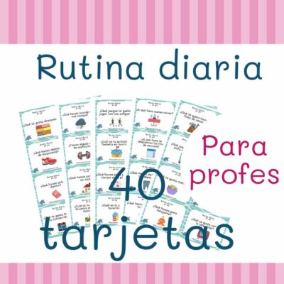 Mi día - Rutina diaria en español (448.) - Spanish Unicorn