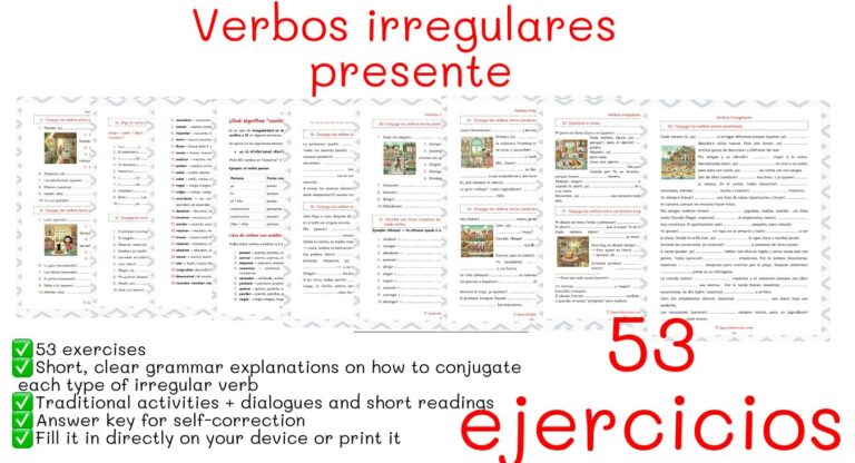 Presente de subjuntivo - conjugación y ejercicios